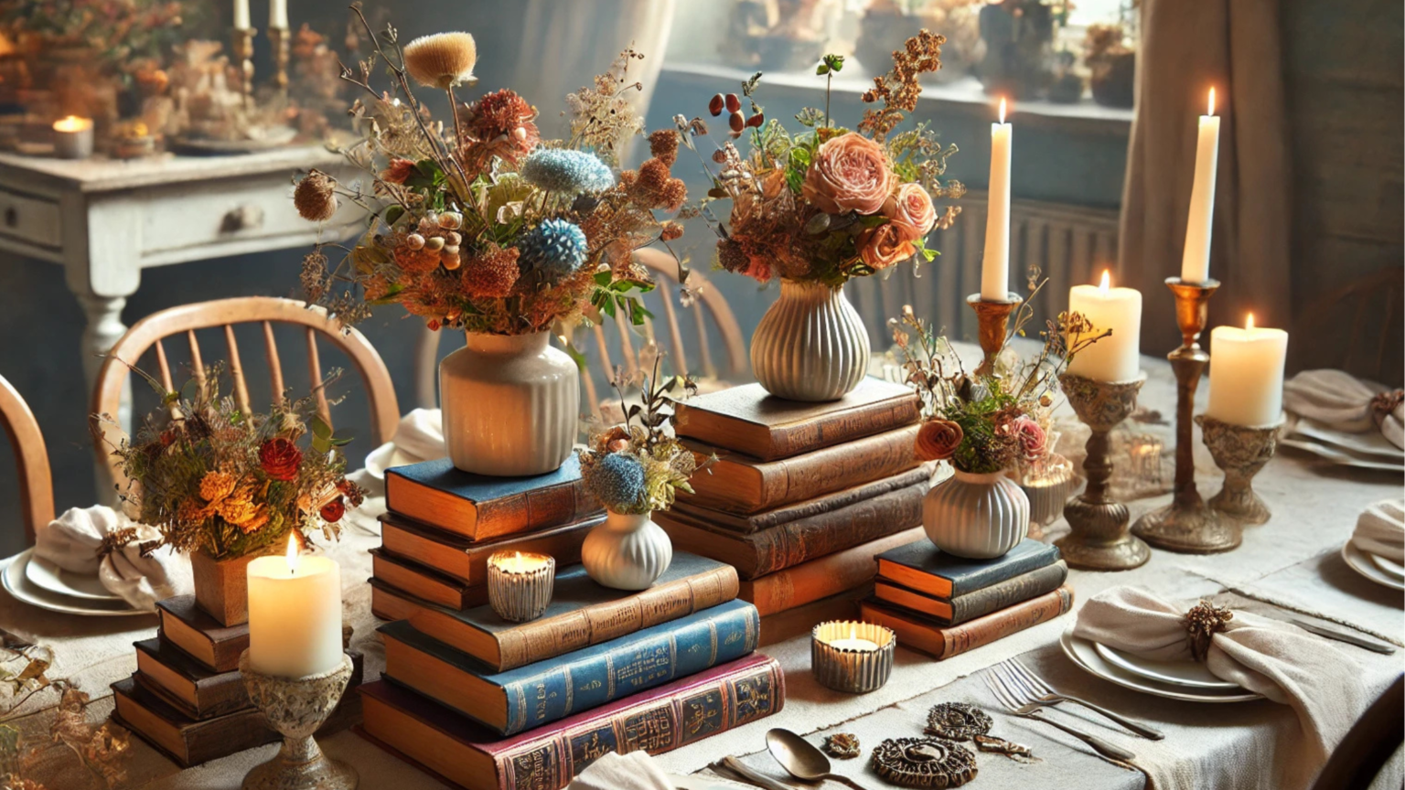 8 Unique Table Setting Ideas - Beyond Just Flowers - Lilac Fawn
